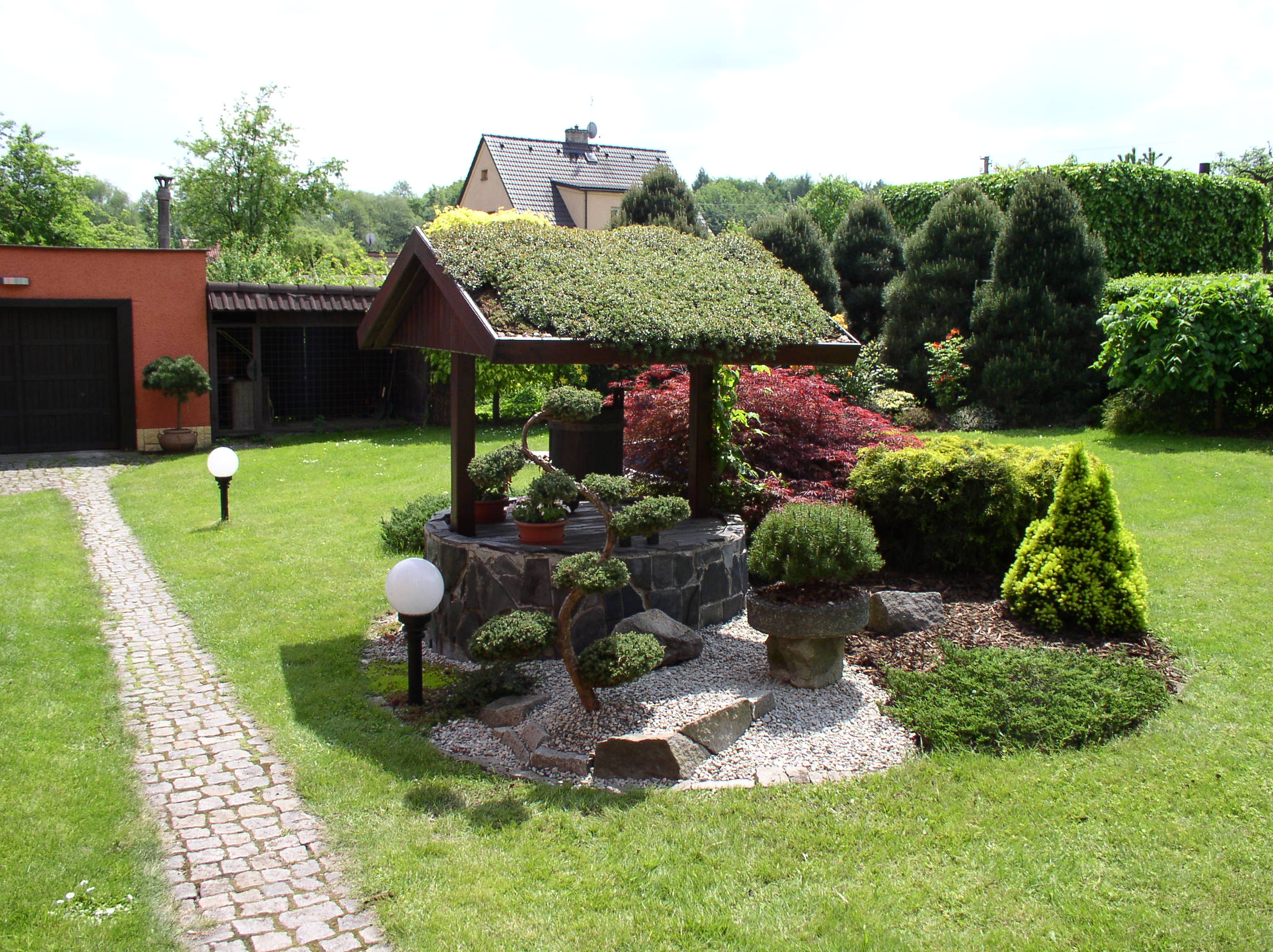 Okrasná zahrada v Třinci